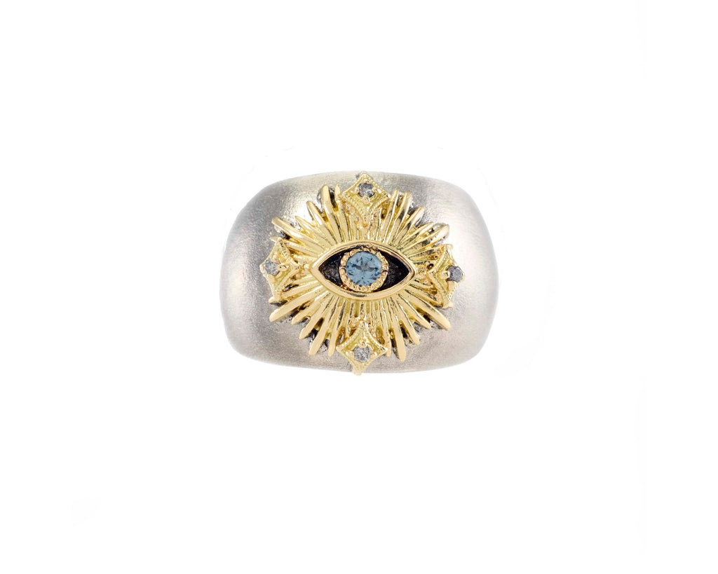 Evil Eye Chunky Statement Ring – Armenta Collection