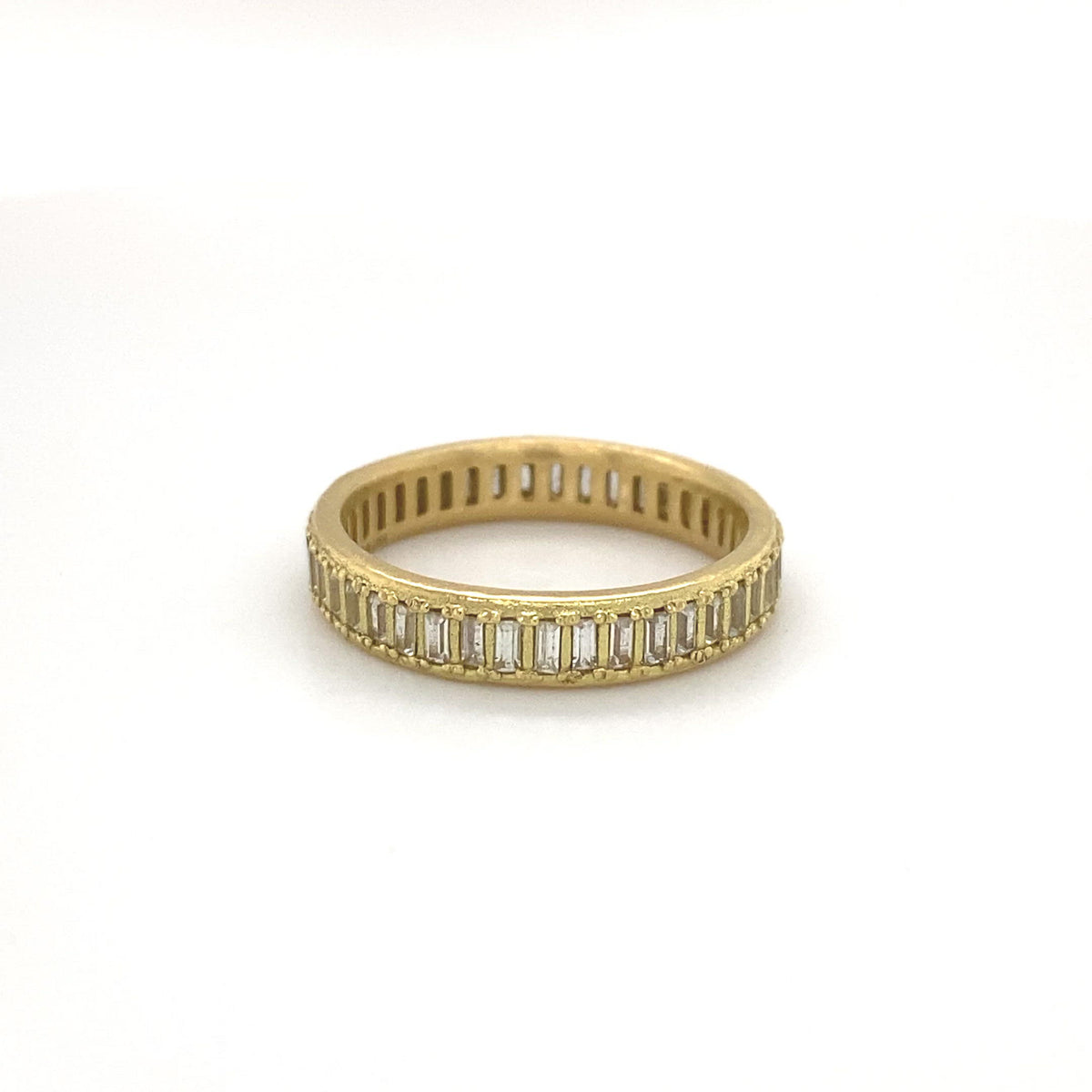 Baguette Stack Band Ring – Armenta Collection