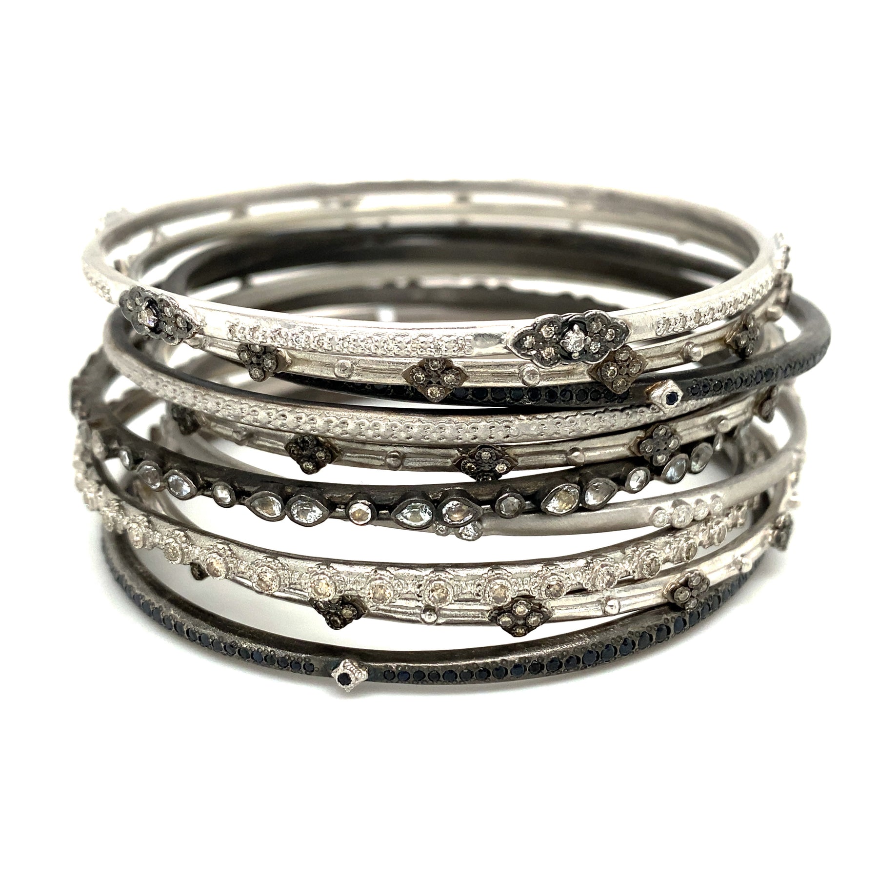 Carved Bangle Bracelet – Armenta Collection