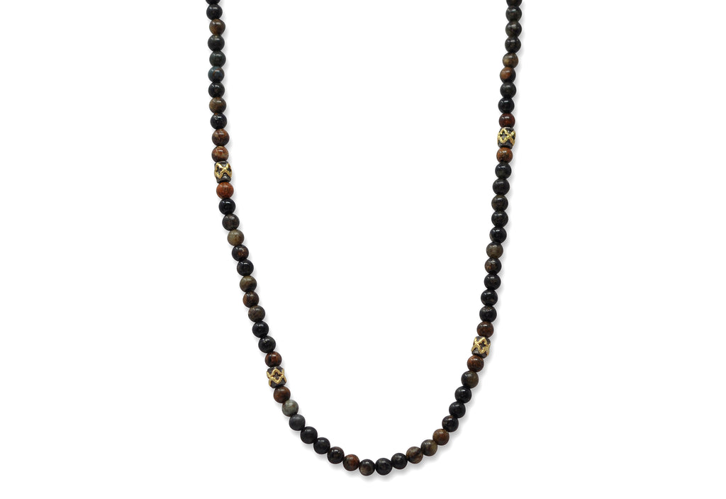 Biotite Beaded Necklace – Armenta Collection