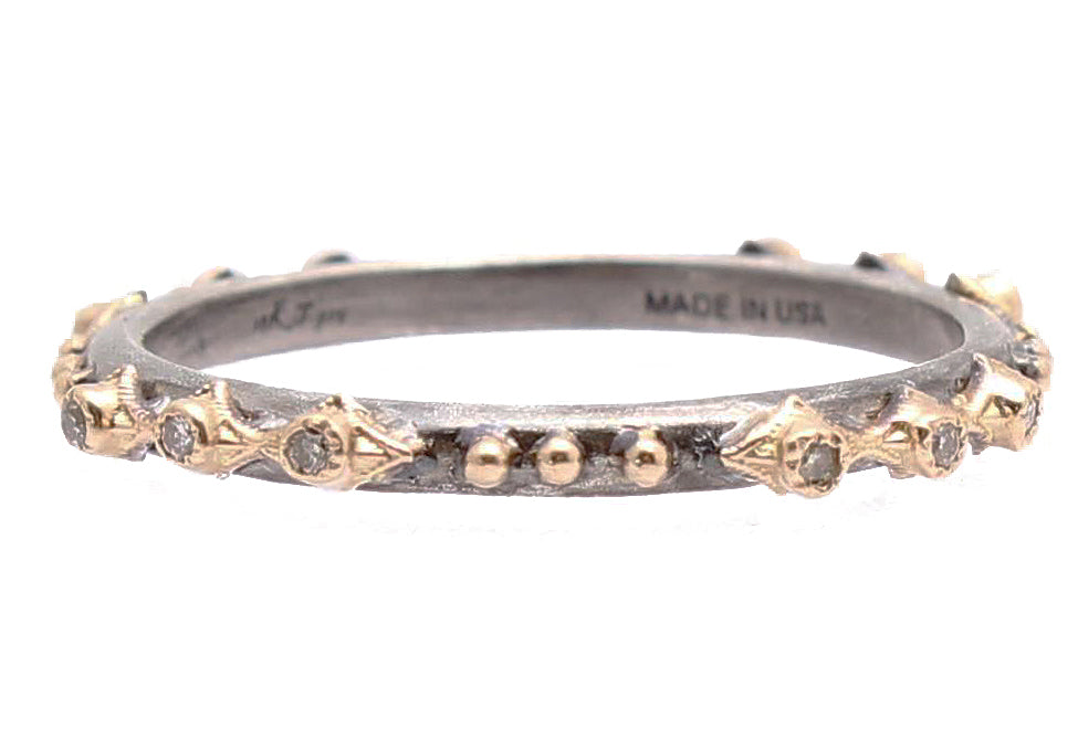 Crivelli Stack Band Ring – Armenta Collection