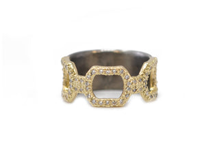 PAPERCLIP STACK RING – Armenta Collection