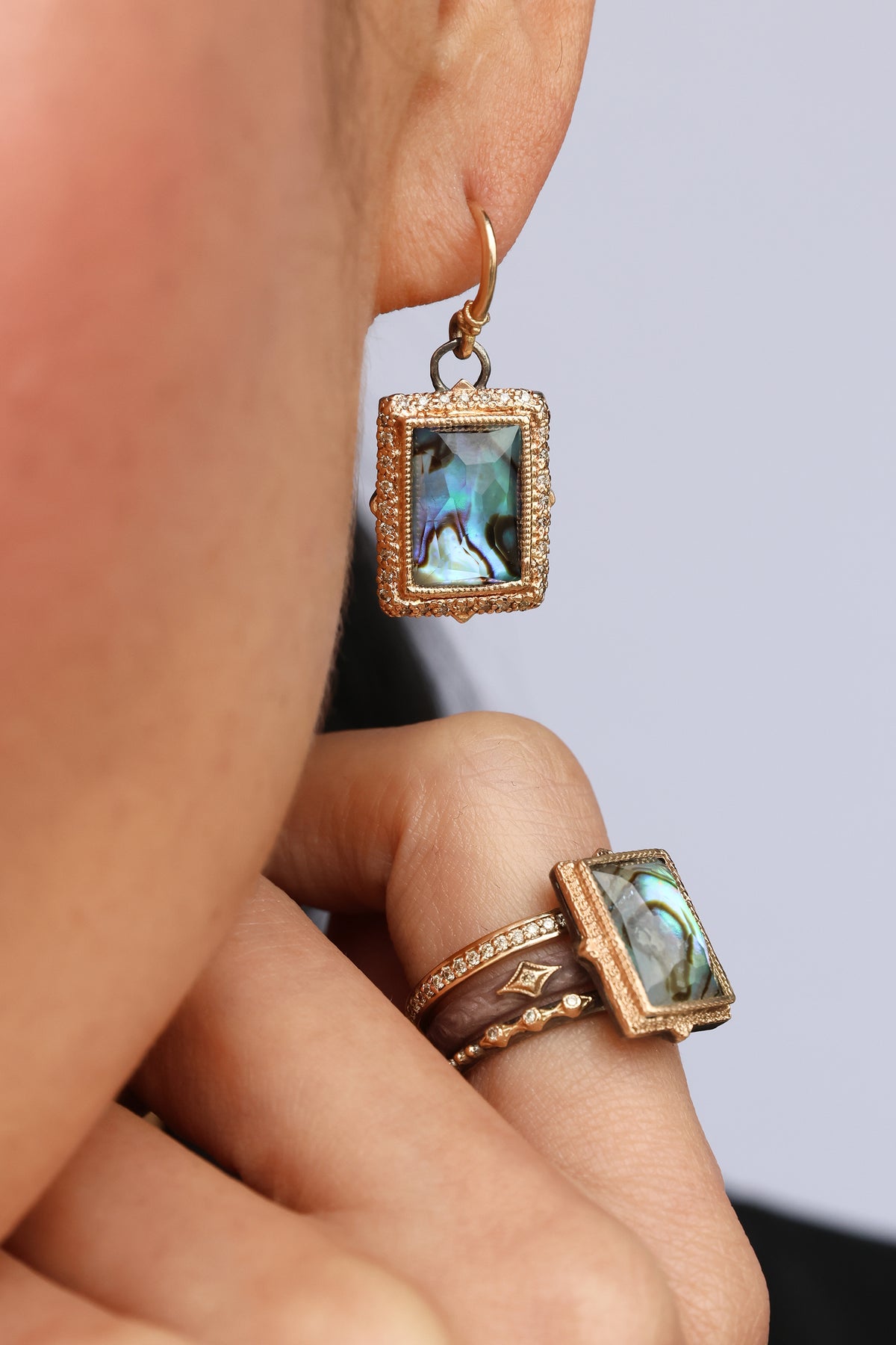 Enamel – Tagged "Ring"– Armenta Collection