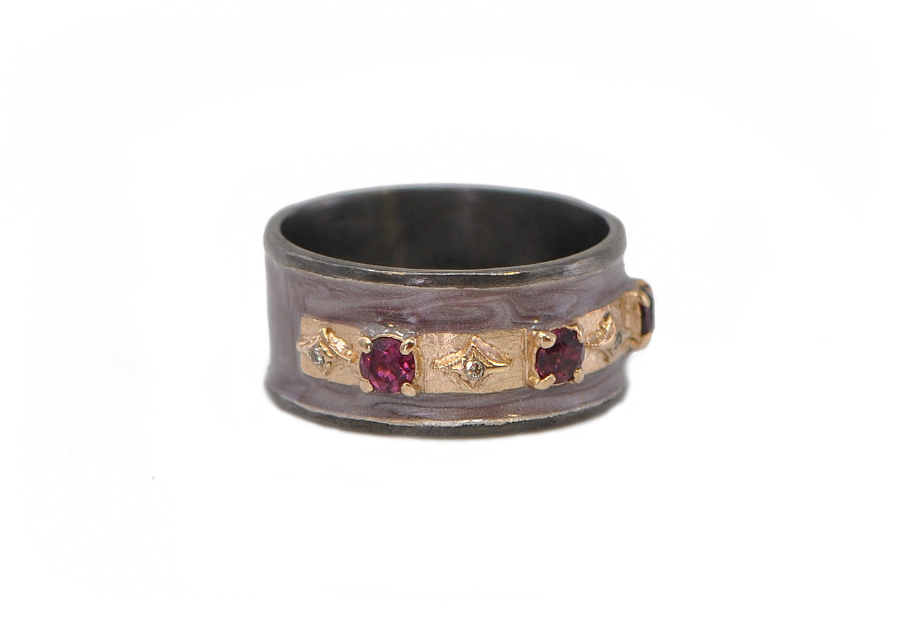 Enamel – Tagged "Ring"– Armenta Collection